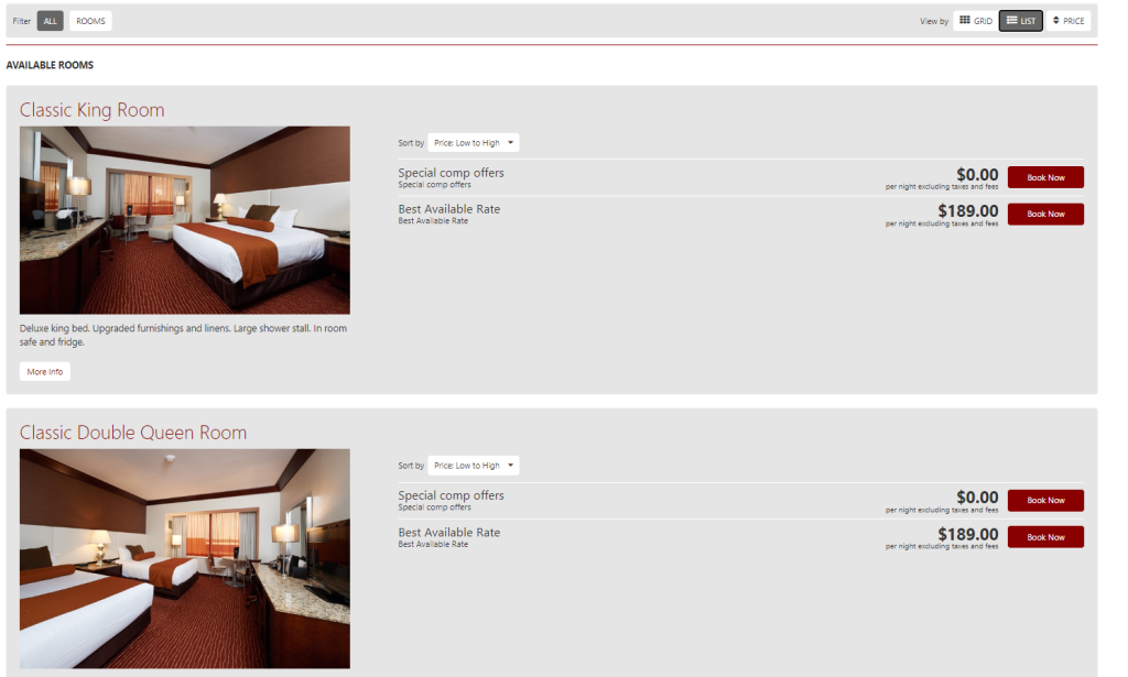 Booking Instructions - FireKeepers Casino Hotel